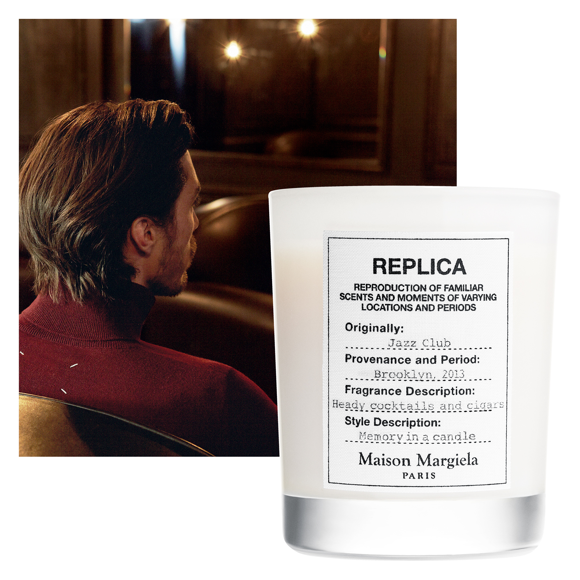 REPLICA Jazz Club Scented Candle | Maison Margiela